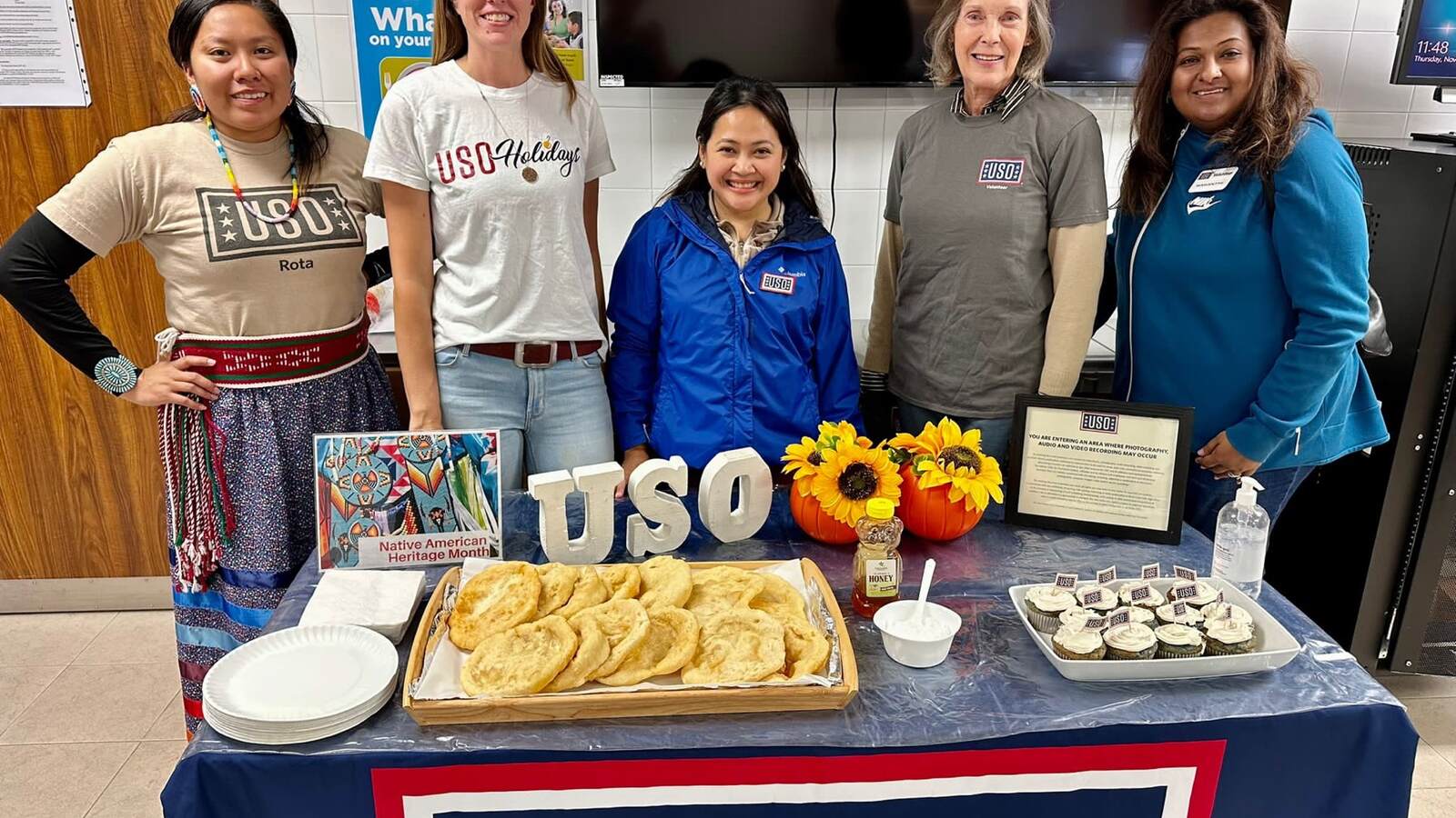 March: USO Rota's Women Volunteers and Staff on International Women's ...